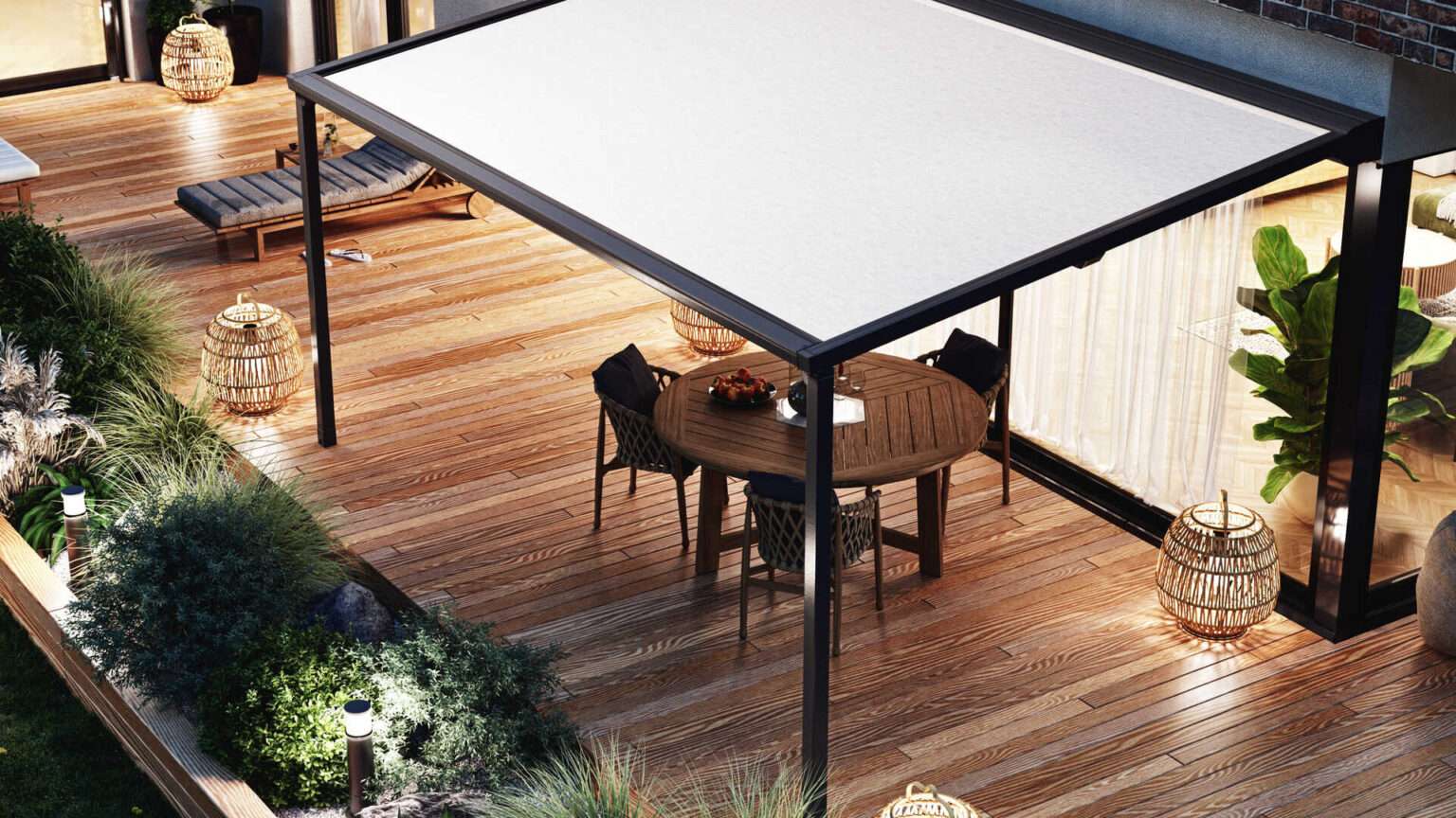 Invändigt & utvändigt solskydd - markiser, persienner, pergolas m.m ...